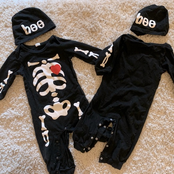 Costumes | Infant Skeleton Costume With Cap | Poshmark